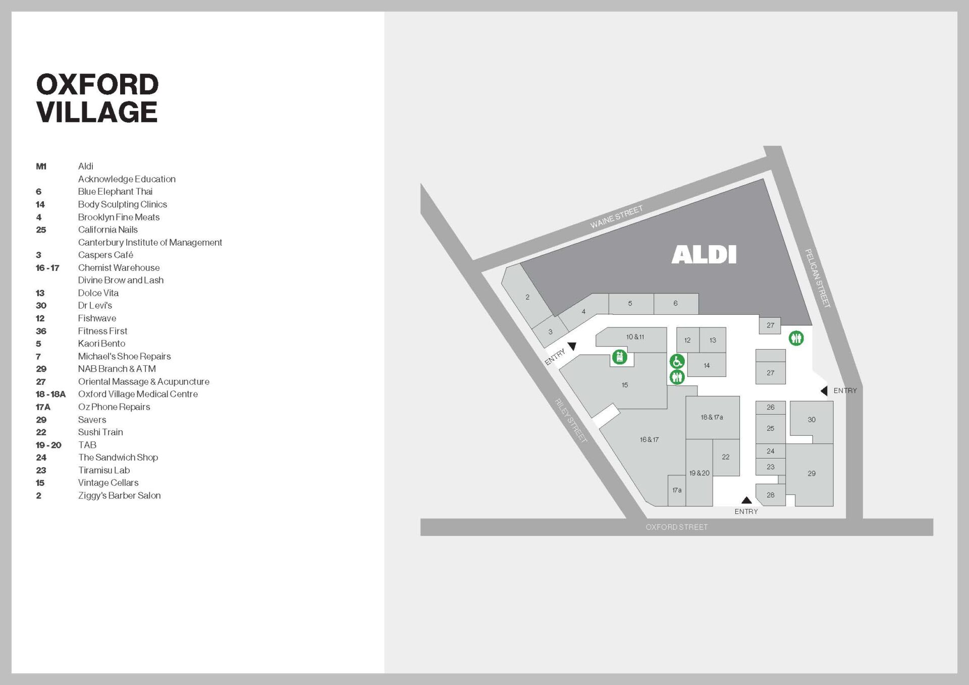 Centre Plan - Oxford Village